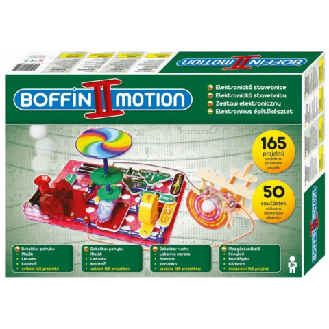 Boffin II MOTION elektronikai építőkészlet - Kreatív és ...