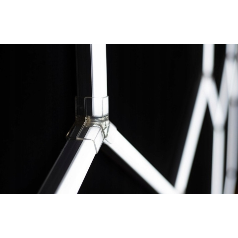 Hexagon LED hatszögletű mennyezeti panel világítás garázsműhely és ...