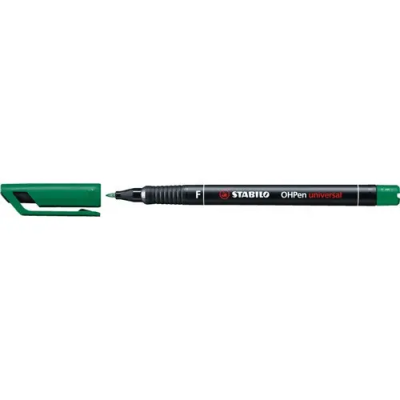 Marker Stabilo OHPen 842 F permanent zöld - Filctoll, marker: árak ...