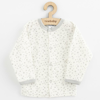 NEW BABY Baba pamut kabátka New Baby Szivecske - Gyerek kabát, dzseki ...