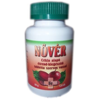 Viva Natura Zöldvér Nővér cékla tabletta vassal 120db - Vitamin és ...